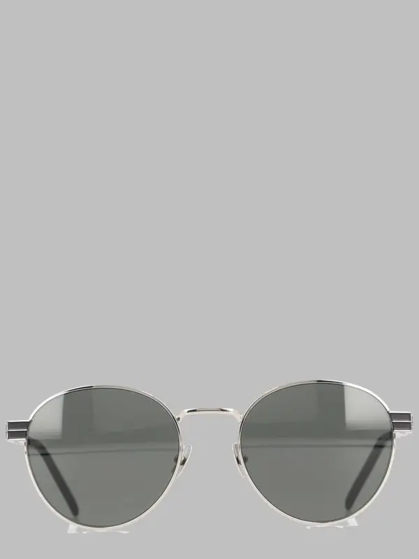 Saint Laurent Logo Sunglasses - Black