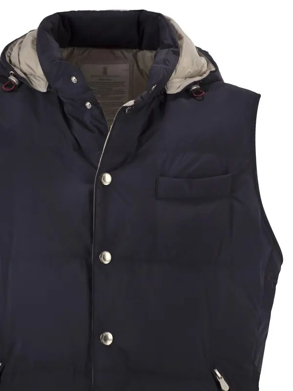 Brunello Cucinelli Padded Hooded Gilet