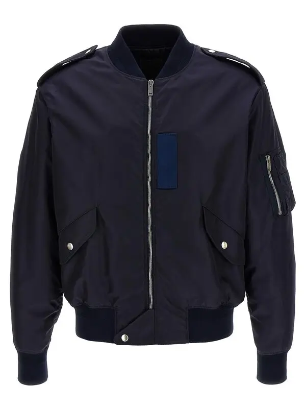 Givenchy Marine Bomber Jacket - Blue