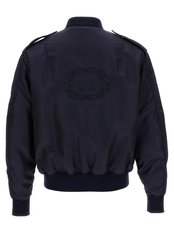 Givenchy Marine Bomber Jacket - Blue