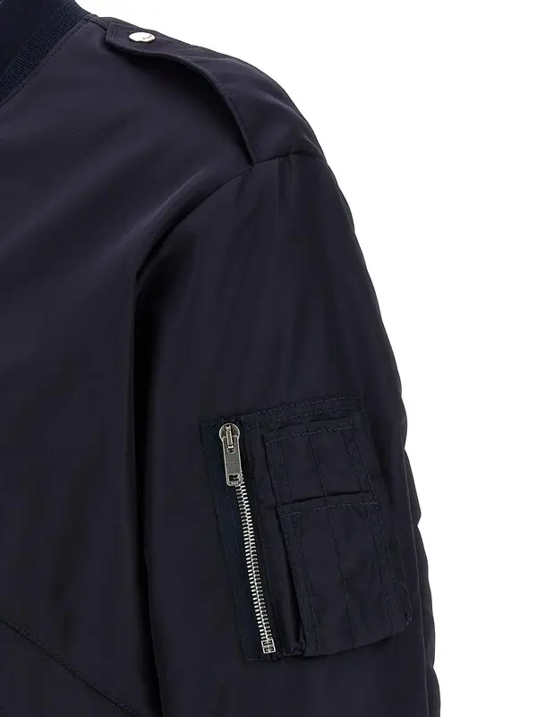 Givenchy Marine Bomber Jacket - Blue