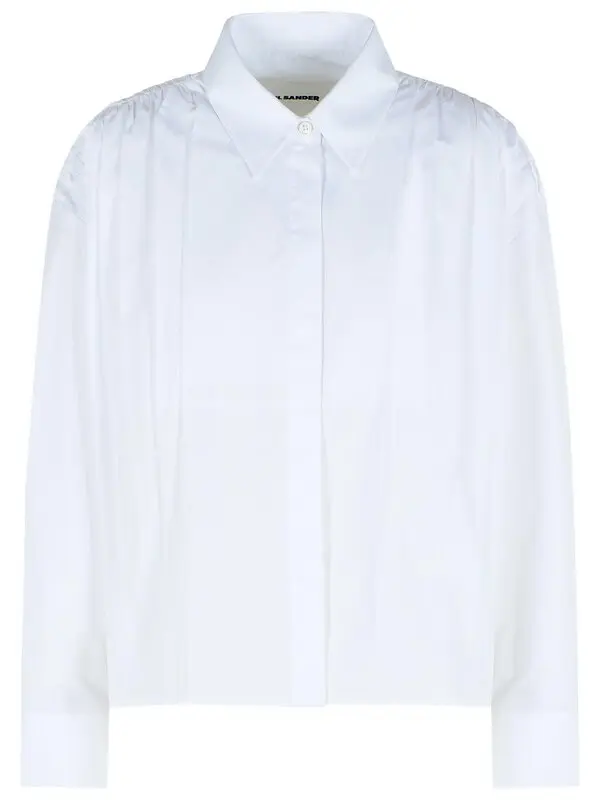 JIL SANDER Cotton Shirt - White