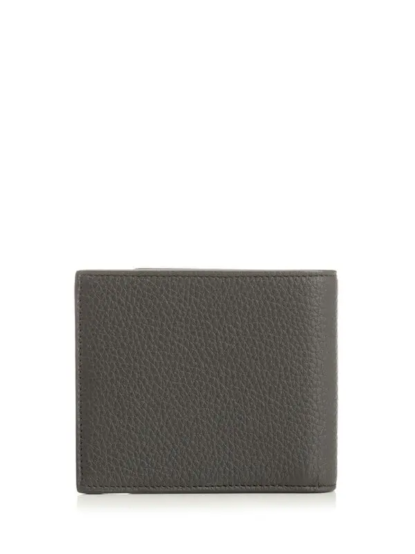 Saint Laurent Tiny Cassandre Wallet - Gray
