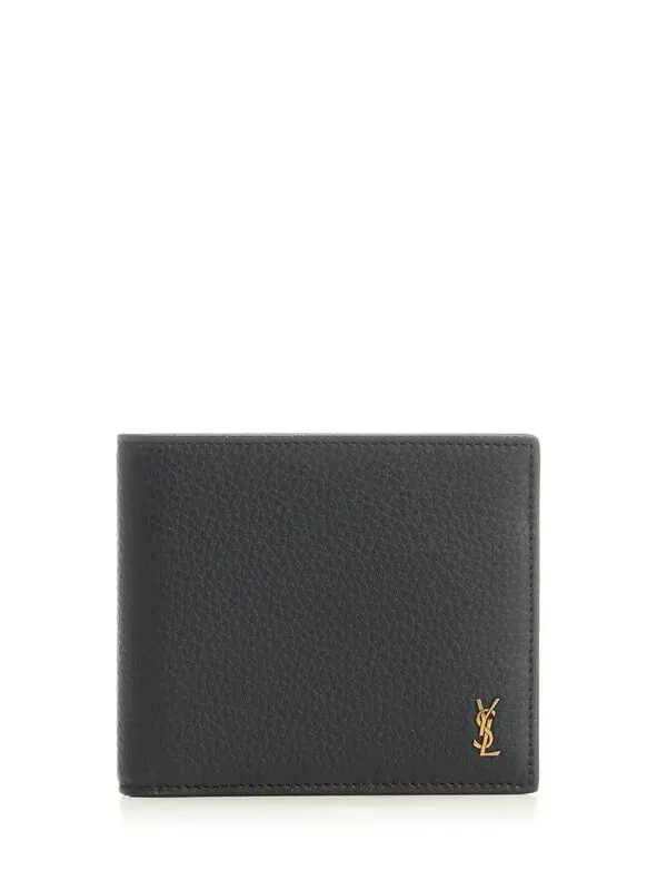 Saint Laurent East/west Wallet - Blue