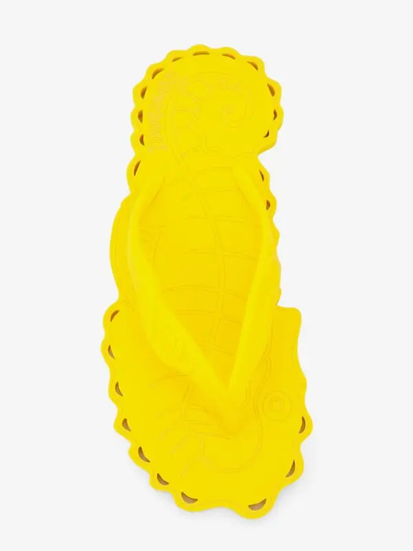 Zimmermann Seafoam Thong Rubber Flip Flops