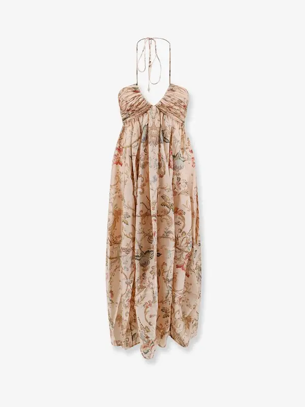 Zimmermann Roselight Silk Dress
