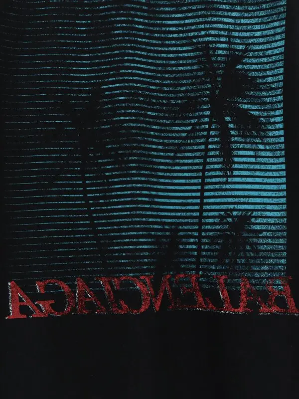 Balenciaga Cotton T-shirt With Front Print