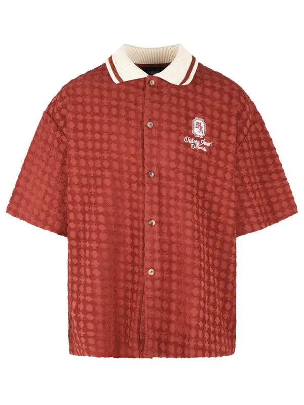 Amiri Brick Cotton Shirt