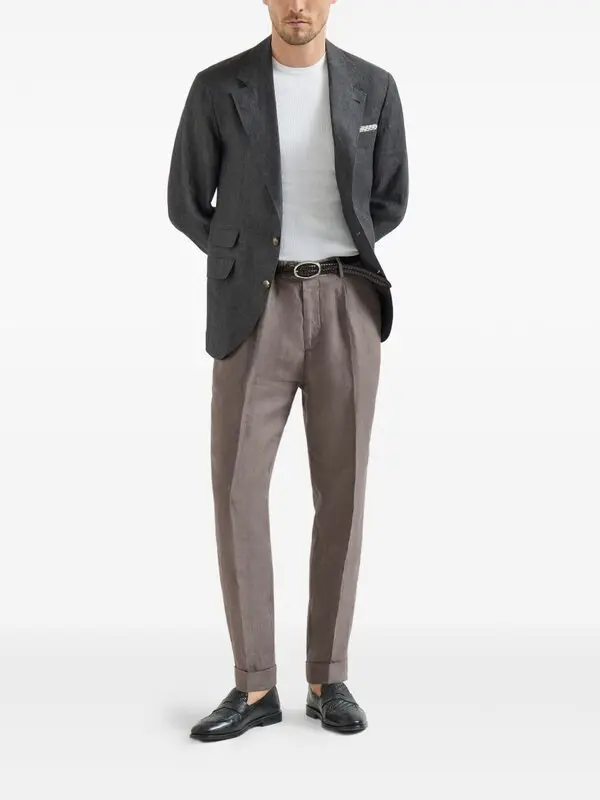 Brunello Cucinelli Linen Trousers