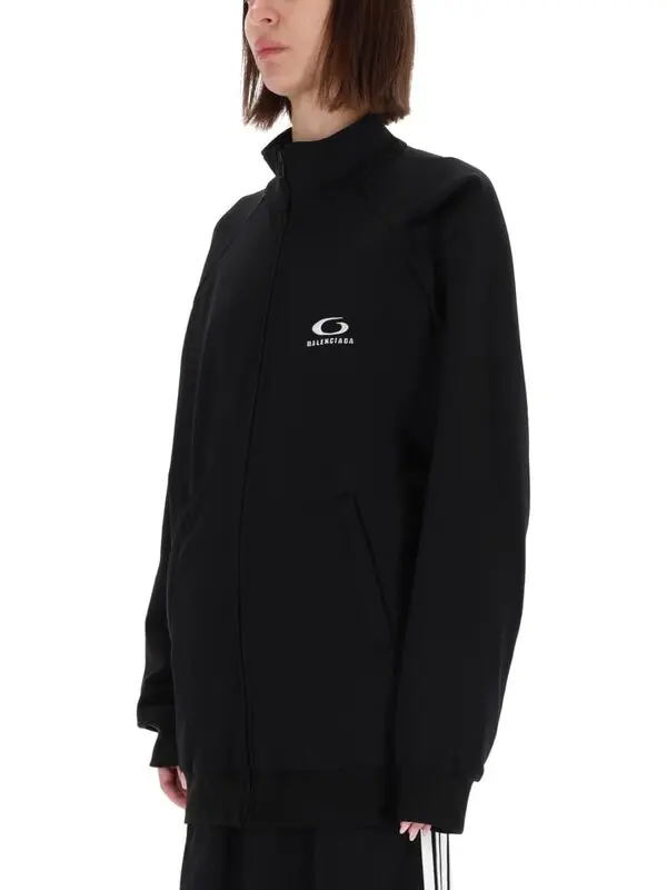 Balenciaga Sweatshirt With Logo - Black
