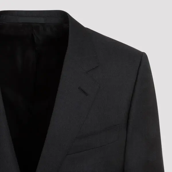 LANVIN Single Breasted Tailored Jacket - Green
