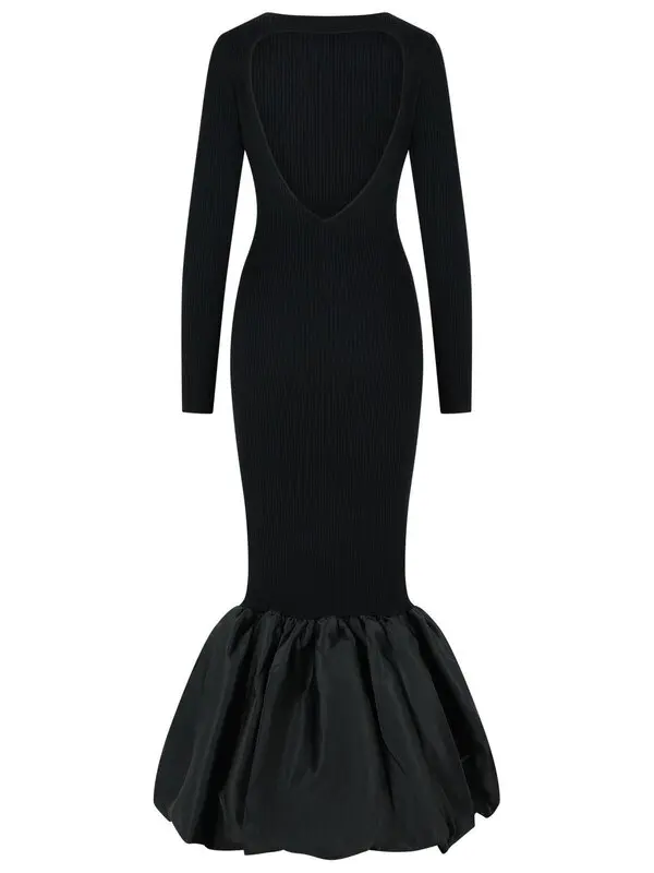 ROTATE BY BIRGER CHRISTENSEN Long Dress In Viscose Blend
