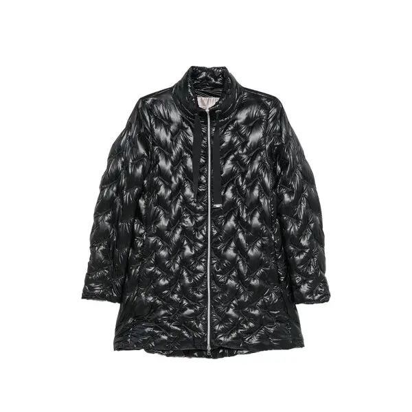 Herno Quilted Down Coat - Black