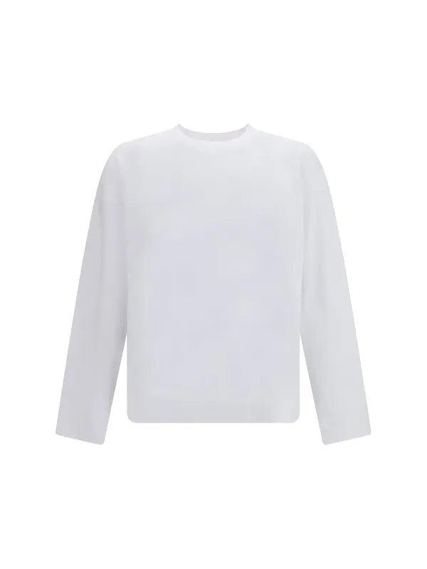 Dries Van Noten Crewneck Long Sleeve T-shirt - White