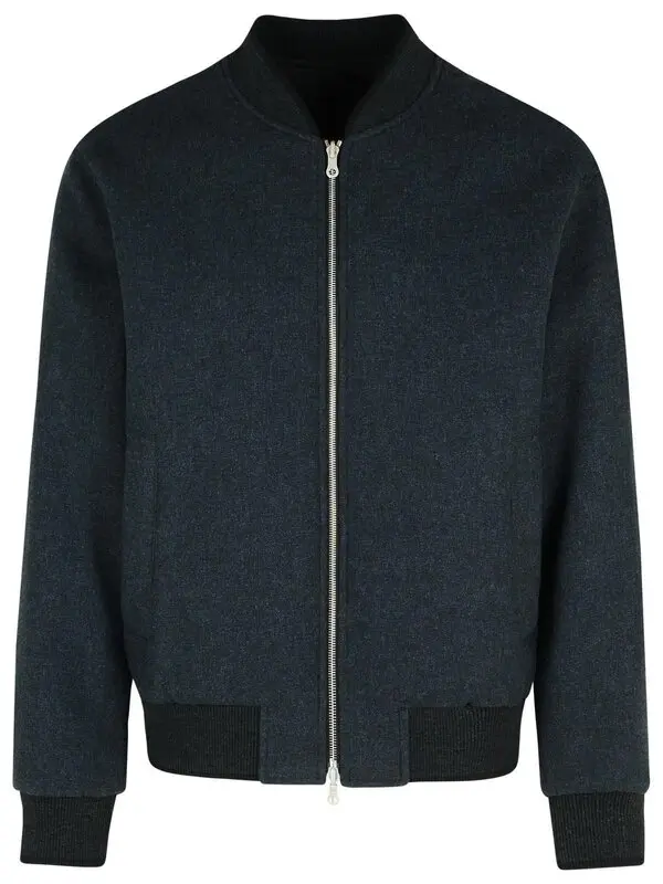 Dries Van Noten Volker' Reversible Cotton Blend Jacket - Black