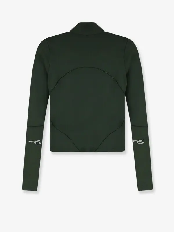 Balenciaga Fitted Zip-up Sweatshirt