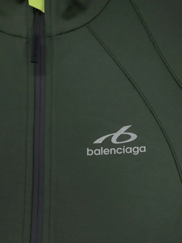 Balenciaga Fitted Zip-up Sweatshirt