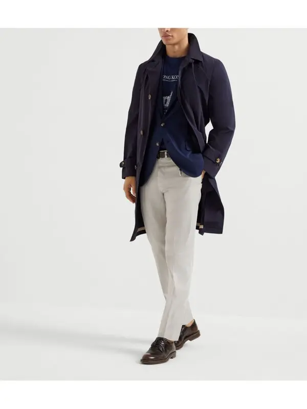 Brunello Cucinelli Cotton Trousers