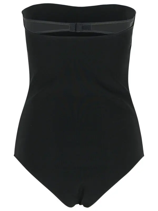 COURREGES Viscose Blend Bodysuit - Black