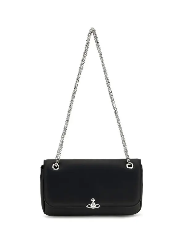 VIVIENNE WESTWOOD Chain Crossbody Bag - Black