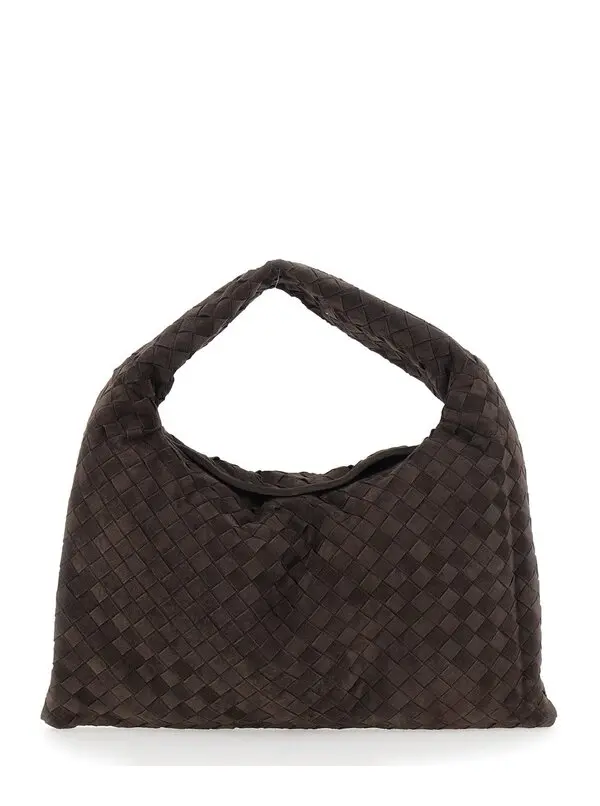 Bottega Veneta Leather Shoulder Bag - Brown