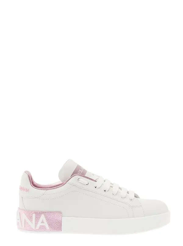 Dolce & Gabbana Portofino Leather Sneakers