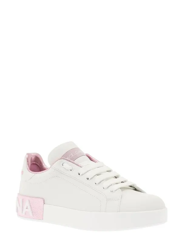 Dolce & Gabbana Portofino Leather Sneakers