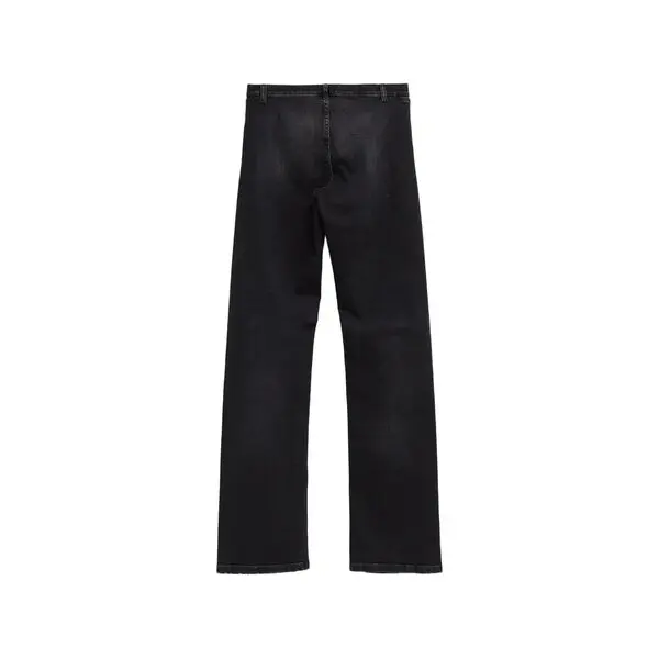 Gucci Regular Straight-leg Jeans - Black