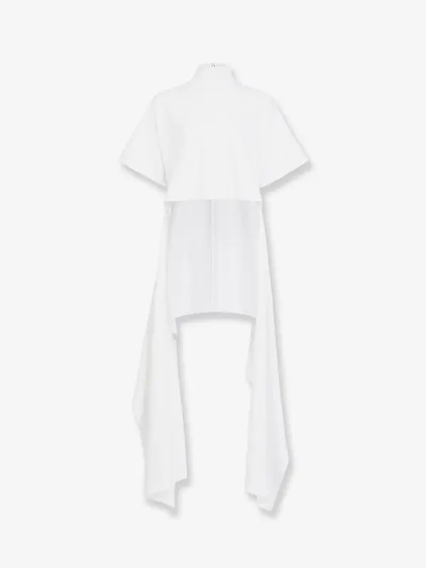 Alaïa Asym Cotton Blend T-shirt - Multicolor