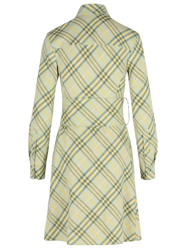 Burberry Check Linen Dress