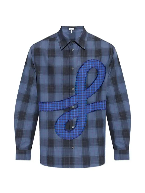 Loewe Checked Cotton Shirt - Multicolor