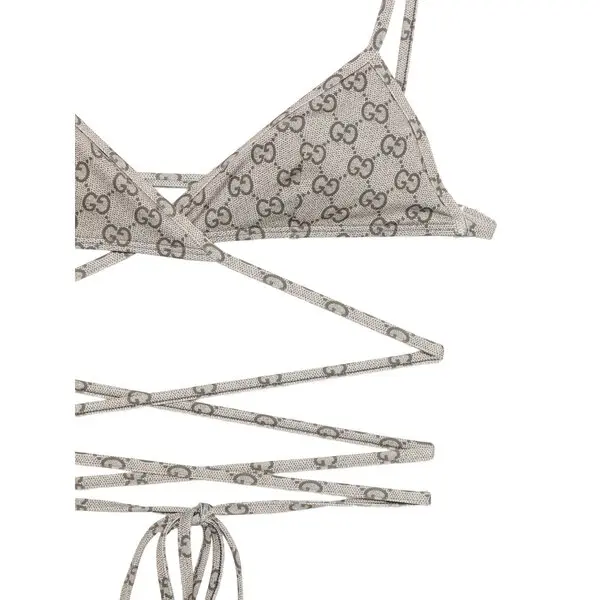 Gucci Neutrals Beachwear Bikinis