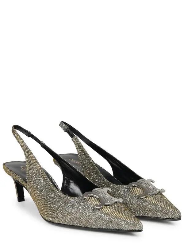 Celine Alma Triomphe Iridescend Slingback 50