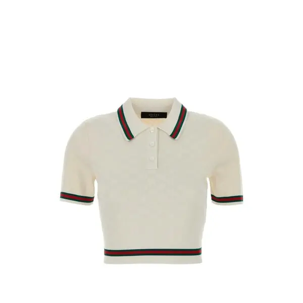 Gucci Tops Polo Tops - White