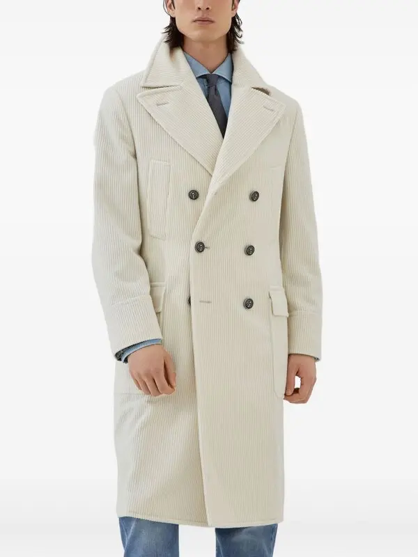Brunello Cucinelli Cashmere Velvet Coat