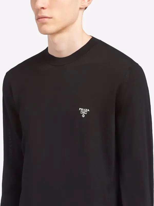 Prada Wool Crewneck Sweater