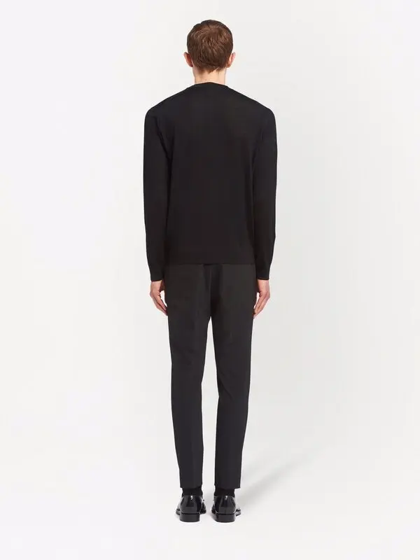 Prada Wool Crewneck Sweater - Multicolor