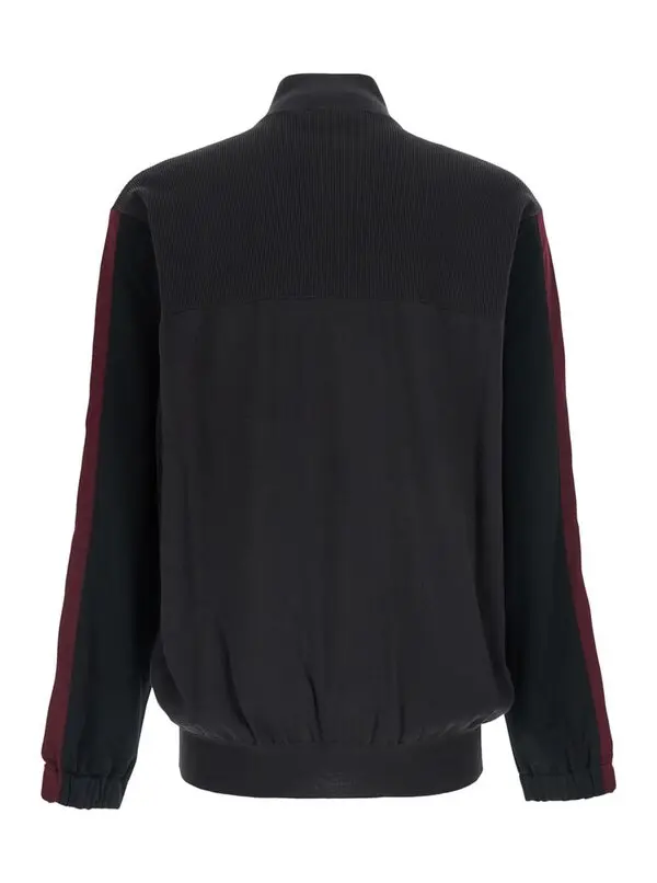 Balenciaga High-neck Cotton Zip-up Sweatshirt - Multicolor