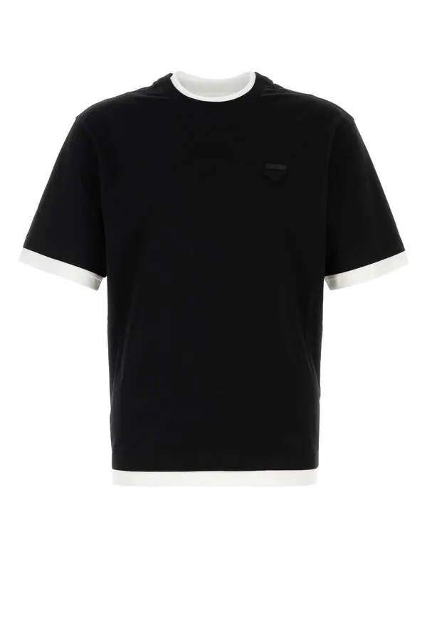 Prada Cotton T-shirt - Black