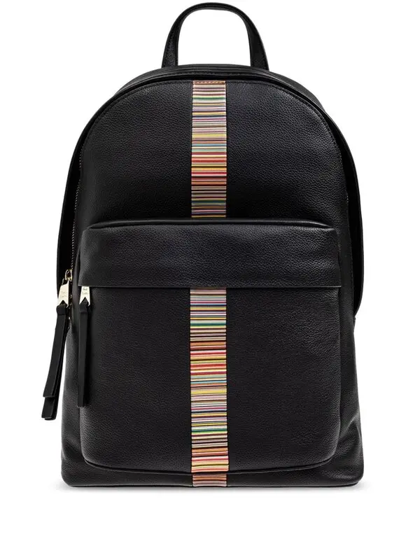 Paul Smith Leather Backpack - Multicolor