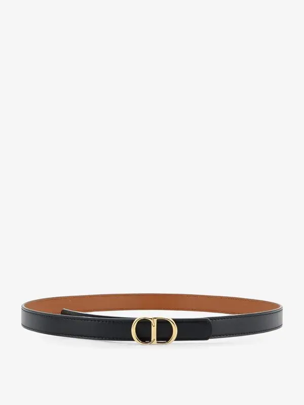 Dior Leather Belt - Multicolor