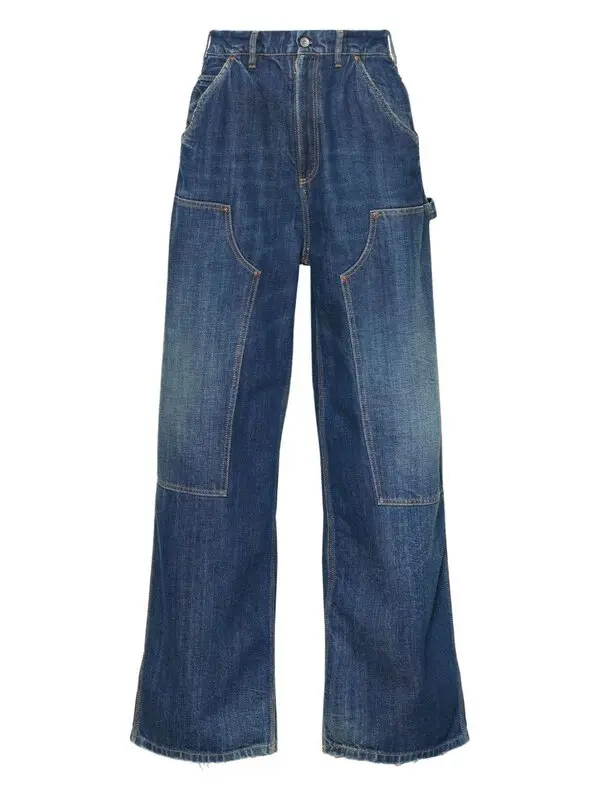 MAISON MARGIELA Wide-leg Denim Jeans - Multicolor