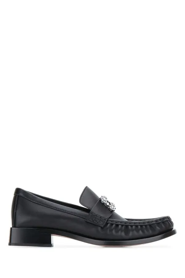 ROGER VIVIER Viv Moc Strass Loafer 25
