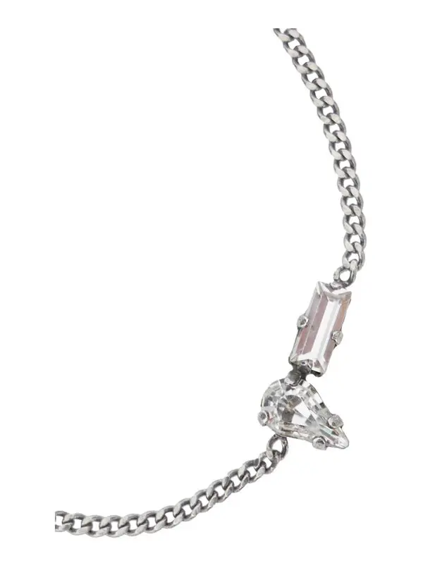 Saint Laurent Opyum Rhinestone Charm Bracelet - Multicolor