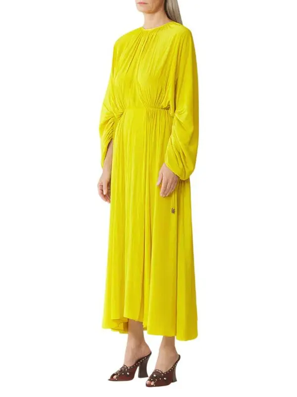 LANVIN Crew-neck Midi Dress - Multicolor