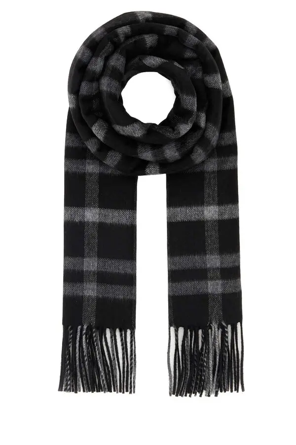 Saint Laurent Embroidered Silk Blend Scarf - Multicolor