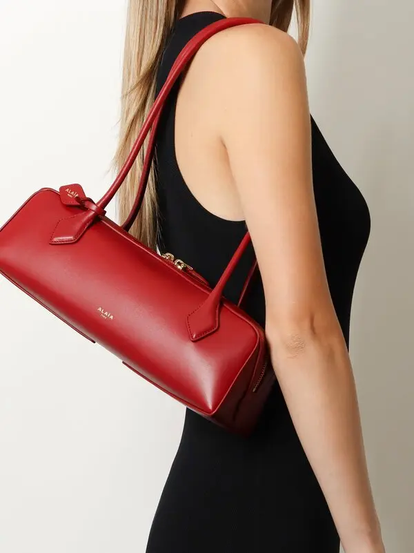 Alaïa Le Teckel Leather Shoulder Bag - Multicolor