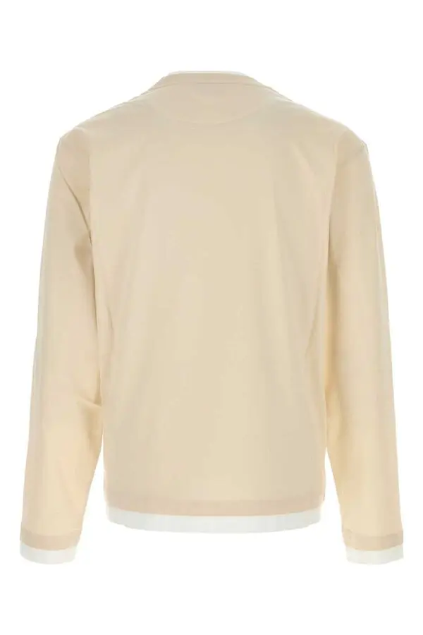 Prada Sand Cotton T-shirt