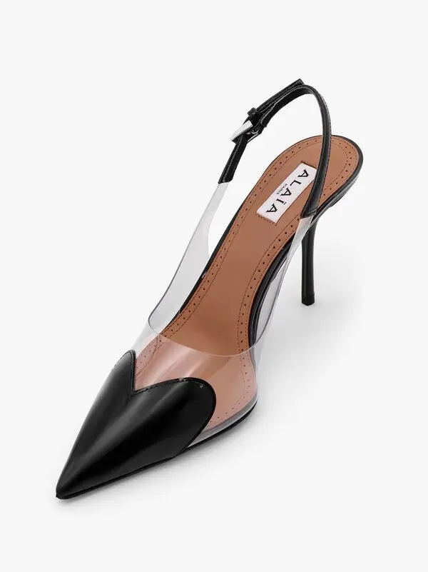 Alaïa Le Coeur Slingback Pumps - Multicolor