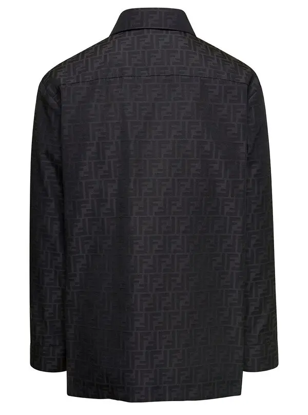 Fendi Overshirt Zucca Jacquard